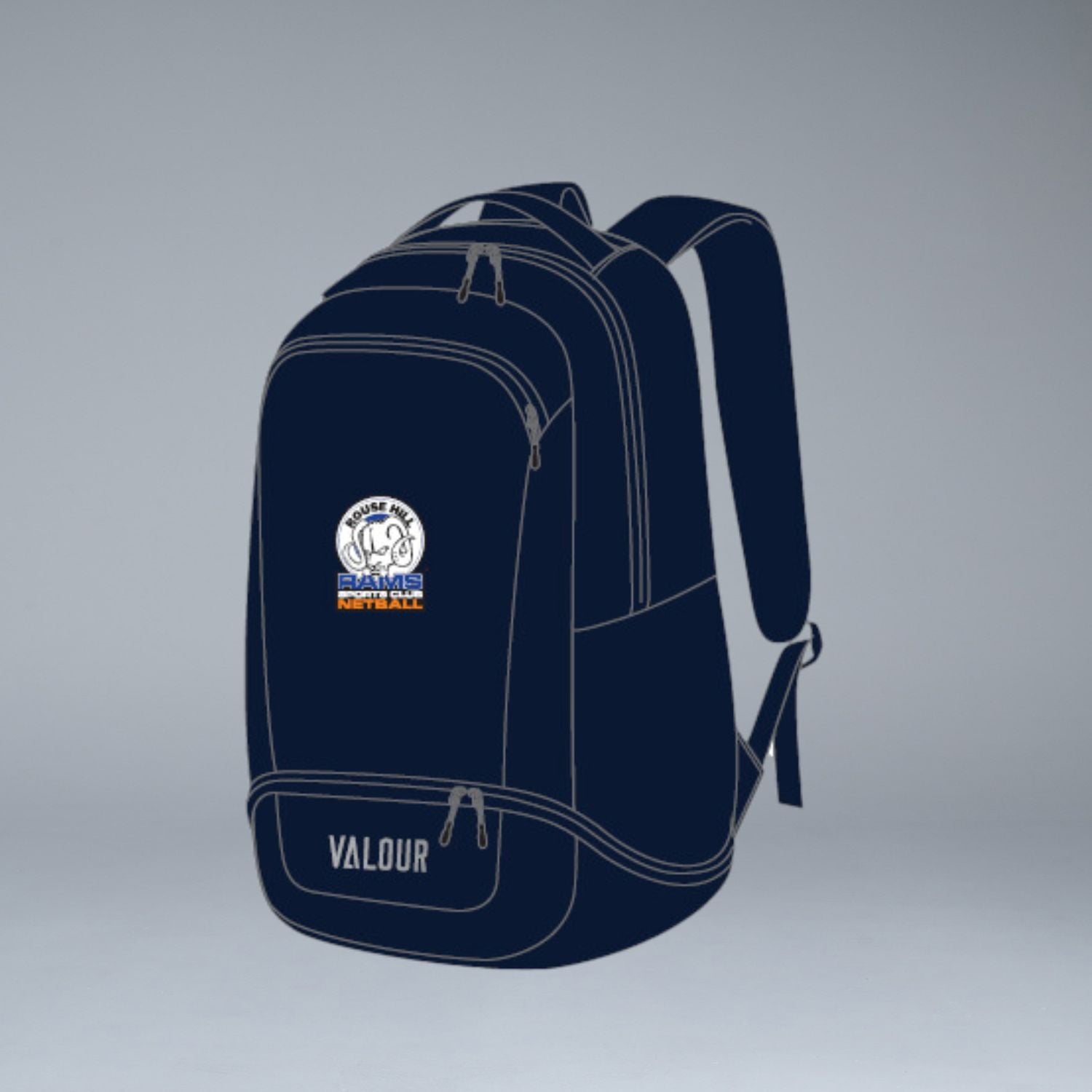 Rouse Hill RAMS Netball Club Backpack – Valour Sport