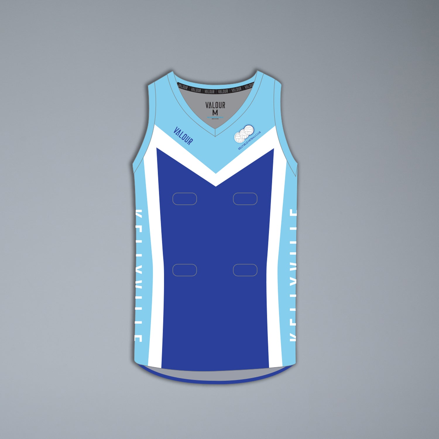 Kellyville Netball Club Playing Singlet – Valour Sport