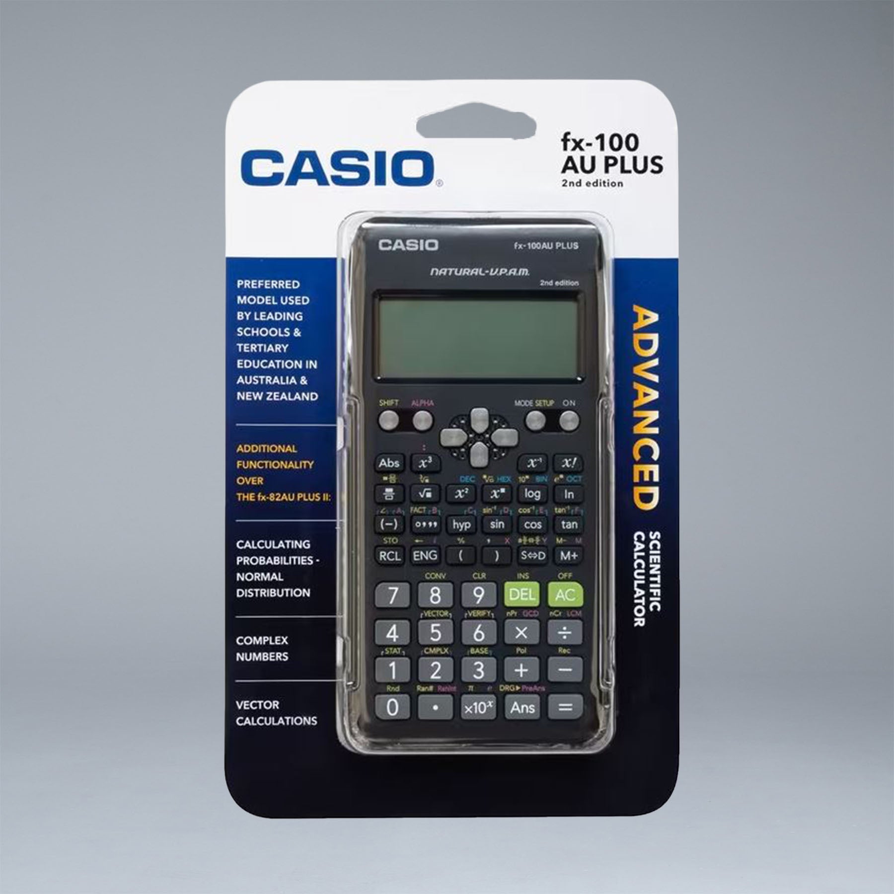 RHAC Casio FX100 AU Plus Calculator – Valour Sport